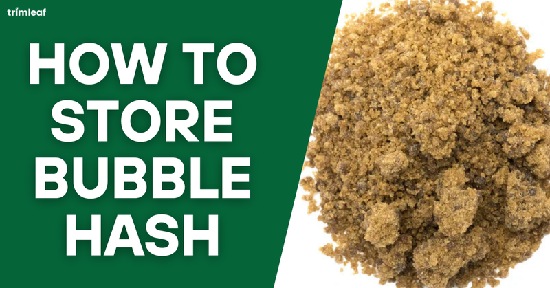 How to Store Bubble Hash