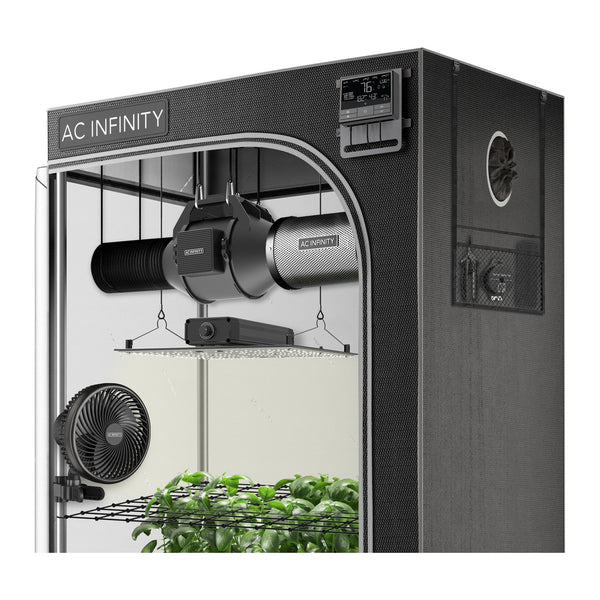 AC Infinity Advance Grow Tent System 4 Plant Kit | 4' x 4'