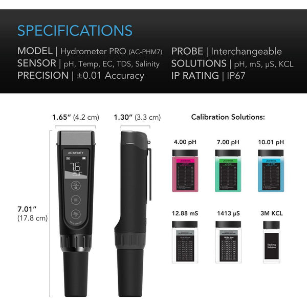 AC Infinity Hydroponic Meter PRO Kit