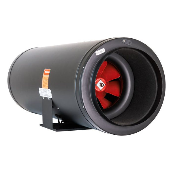 F5 Fans 12" Inline Fan w/ Silencer | 1880 CFM Quiet Exhaust