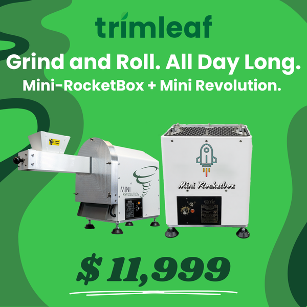 STM Canna Mini Grinder & Mini RocketBox Pre-Roll Production Bundle