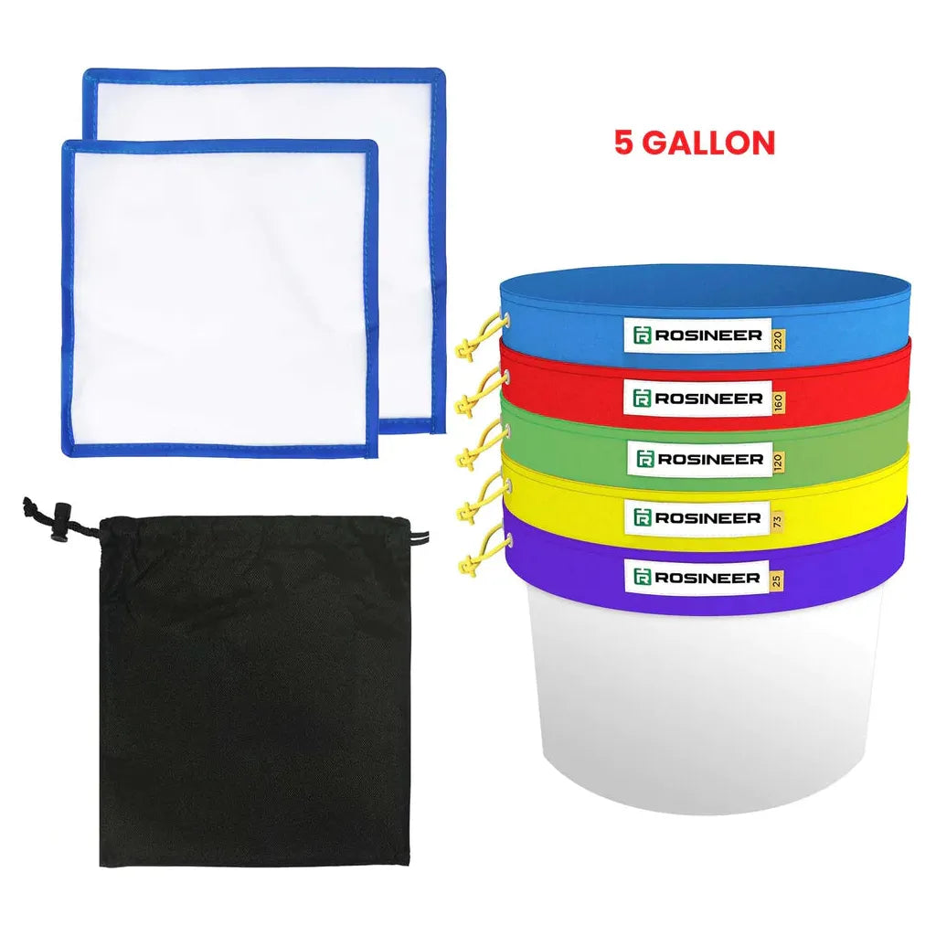 Rosineer Ice Bubble Hash Extraction Filter Bags Set